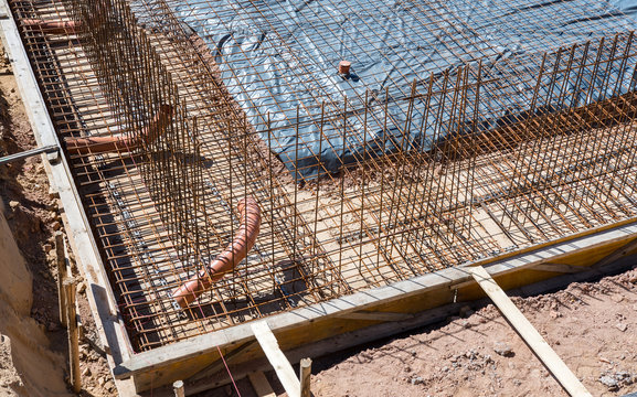 Beton Mit Armierung