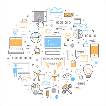 Software Engineering Icons Images – Browse 3,469 Stock Photos, Vectors ...