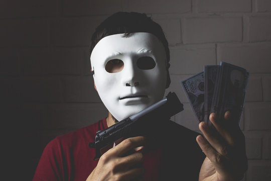 Creepy Guy With Guns