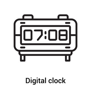 Digital Clock Logo
