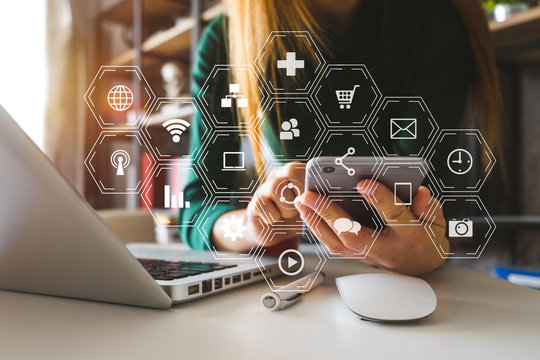 Virtual Office Icons Images – Browse 1,100 Stock Photos, Vectors, and ...