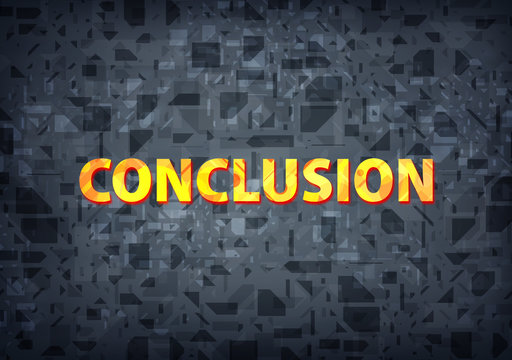 Conclusion Background