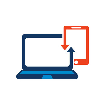 Phone And Computer Logo Images – Browse 1,424 Stock Photos, Vectors ...