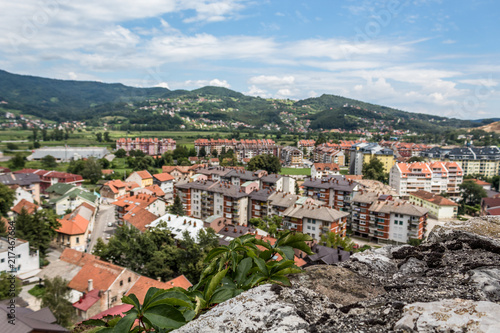 "A view of city Doboj from the Fortress (Bosnia)" Stock photo and ...