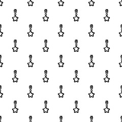 Nähstoff mit Star zip icon. Simple illustration of star zip vector icon ...