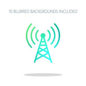 Communication Tower Logo