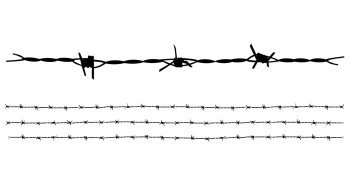 Barbed Wire Clipart Images – Browse 546 Stock Photos, Vectors, and ...