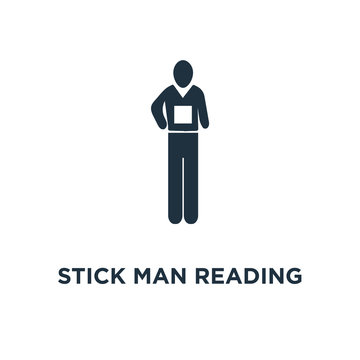 "Stick Man Reading" Images – Browse 131 Stock Photos, Vectors, and ...