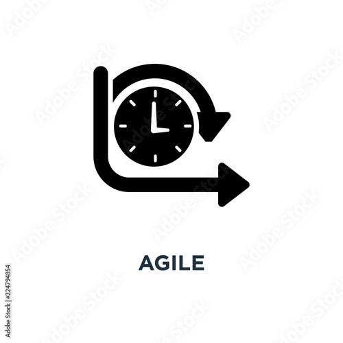 "agile icon. agile concept symbol design, vector illustration" Stock ...