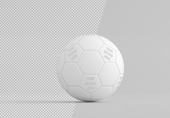 Soccer Ball in Stadium with Bright Spotlight - Download Free Template ...