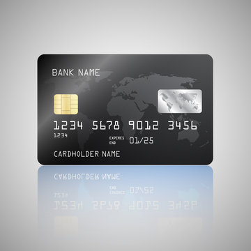 10,380 BEST Black Credit Card Template IMAGES, STOCK PHOTOS & VECTORS ...