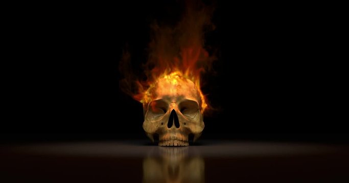 Skull On Fire Images – Browse 93,599 Stock Photos, Vectors, and Video ...