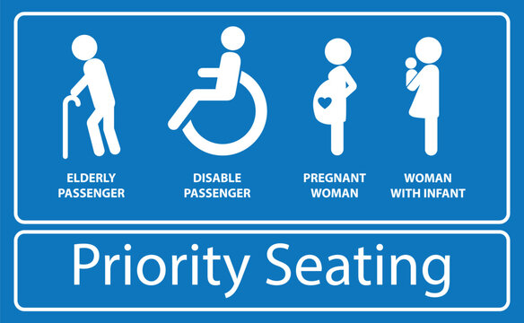 1,843 BEST Priority Seating IMAGES, STOCK PHOTOS & VECTORS | Adobe Stock