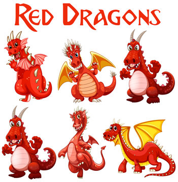 Cartoon Red Dragon Images – Browse 29,160 Stock Photos, Vectors, and ...