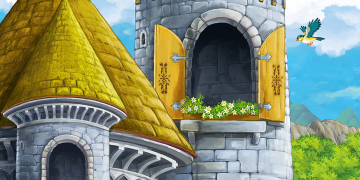 Open Castle Window