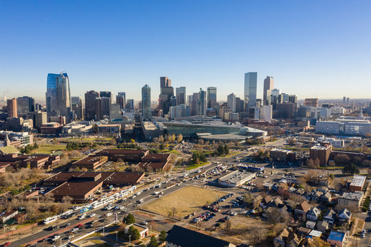 Downtown Denver Drone Images – Browse 436 Stock Photos, Vectors, and ...