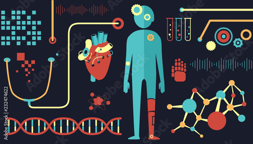 "Biomedical Engineering Illustration" Stock image and royalty-free ...