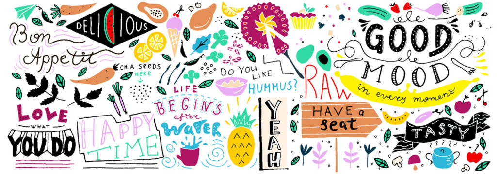 "Restaurant Doodle" Images – Browse 8 Stock Photos, Vectors, and Video ...