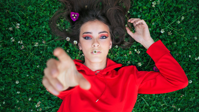 Arm Reaching Towards Camera