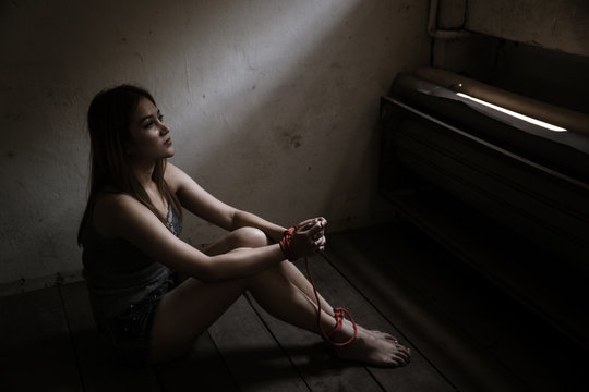 Female Wrists Tied By Rope Images – Browse 279 Stock Photos, Vectors ...