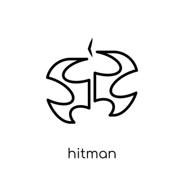 Hitman Logo Vector