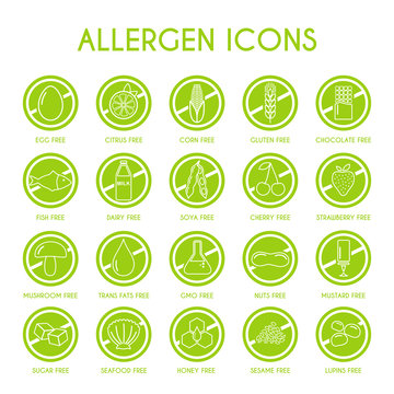 Allergy Icons Images – Browse 768 Stock Photos, Vectors, and Video ...
