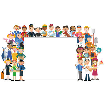 Community Helpers Border