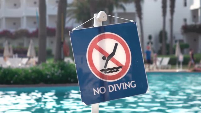 "No Diving Sign" Images – Browse 68 Stock Photos, Vectors, and Video ...