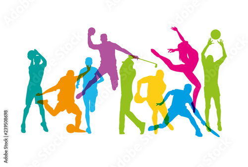 "Activités sportives" fichier vectoriel libre de droits sur la banque d ...