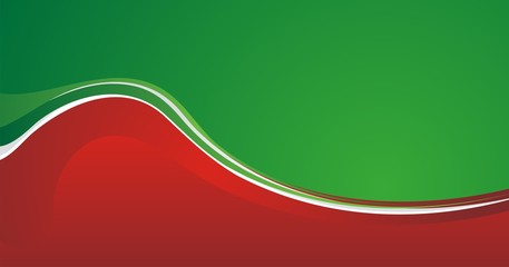 Red And Green And White Background Designs