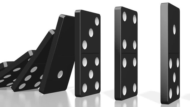 Dominoes Falling Clipart