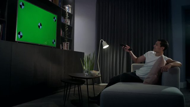 Relaxing Watching Netflix