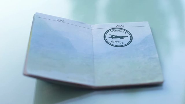 Greece Passport Stamp Images – Browse 348 Stock Photos, Vectors, and ...