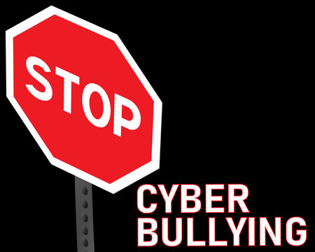 Stop Cyber Bullying Sign