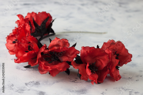 Poppy Flower Crown | Best Flower Site