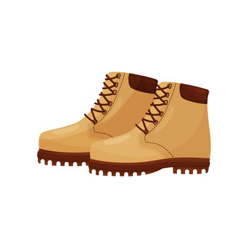 Steel Toe Work Boots Clipart Free