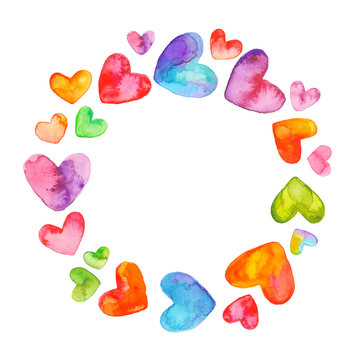 1,468 BEST Rainbow Heart Border IMAGES, STOCK PHOTOS & VECTORS | Adobe ...