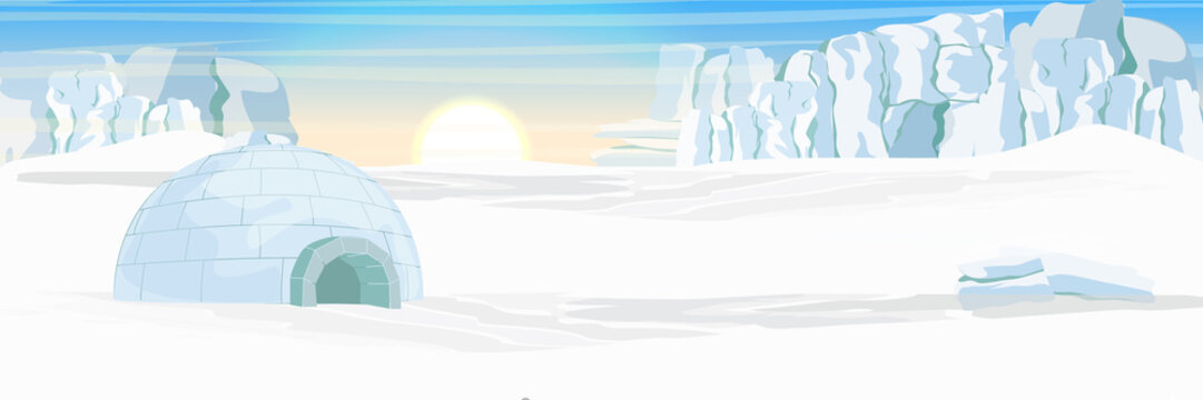 1,749 BEST Igloo Cartoon IMAGES, STOCK PHOTOS & VECTORS | Adobe Stock