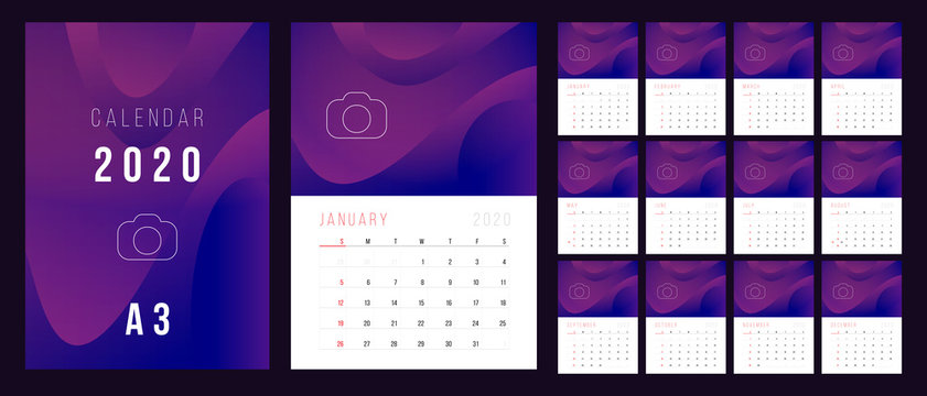 "Calendar 2020" Images – Browse 3,482 Stock Photos, Vectors, and Video ...