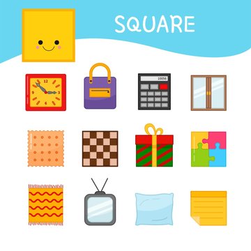 Square Shaped Objects