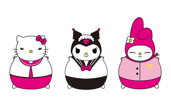 Sanrio Hello Kitty Logo Vector