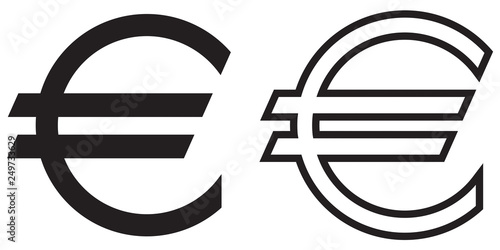 "SIGNE EURO" fichier vectoriel libre de droits sur la banque d'images ...