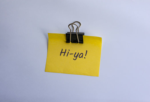 「Hi-Ya」の写真素材 | 2件の無料イラスト画像 | Adobe Stock