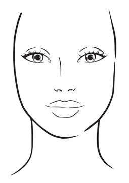 Face Chart Template Images – Browse 5,538 Stock Photos, Vectors, and ...