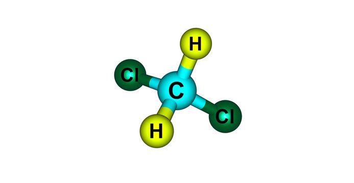 Methylene Chloride Structure