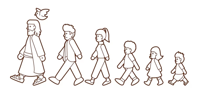 Footsteps Of Jesus Clipart Free