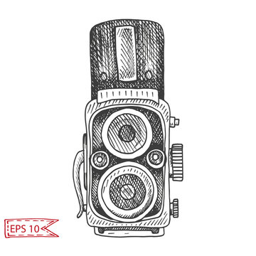 Dslr Camera Sketch Images – Browse 842 Stock Photos, Vectors, and Video ...