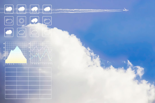 Weather Cast For Background