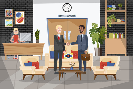 Two People Connect Cartoon Images – Browse 1,187 Stock Photos, Vectors ...