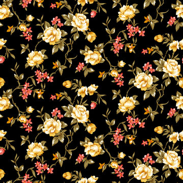 Flower Cloth Texture